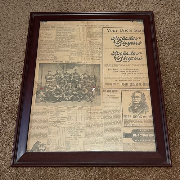 The Union And Advertiser | Accents | Antique 898 Union And Advertiser ...